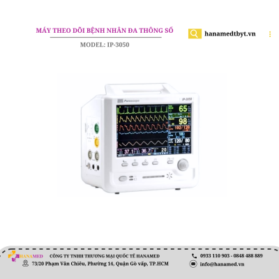 MÁY THEO DÕI BỆNH NHÂN ĐA THÔNG SỐ MODEL: IP-3050 - THIẾT BỊ Y TẾ, THẨM ...